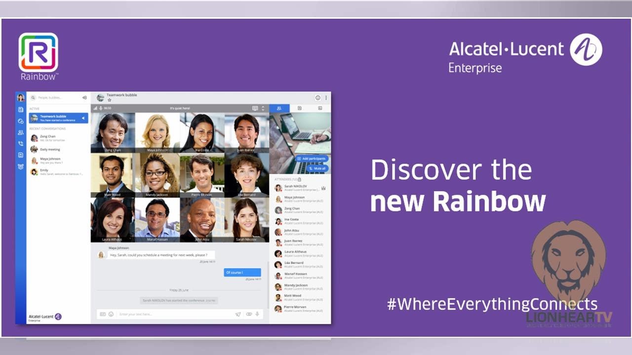 Alcatel-Lucent enterprise collaboration platform – Rainbow – takes on a ...