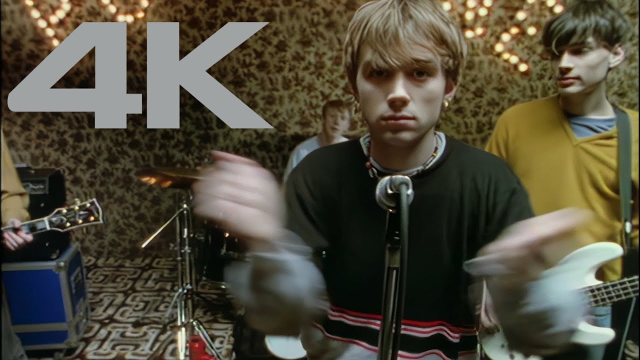 Blur - Popscene (4K Remastered) - YouTube