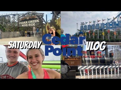Saturday at Cedar Point Vlog - YouTube