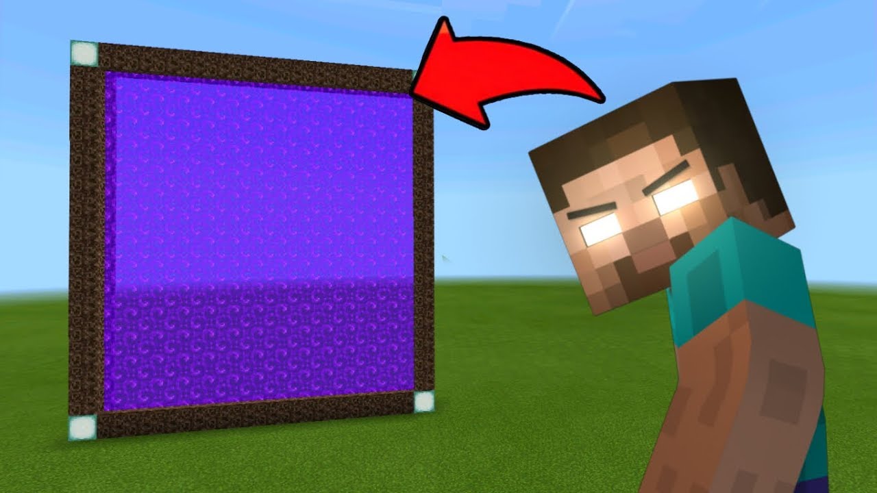 Minecraft Pe How To Make a Portal To The Herobrine Dimension - Mcpe ...