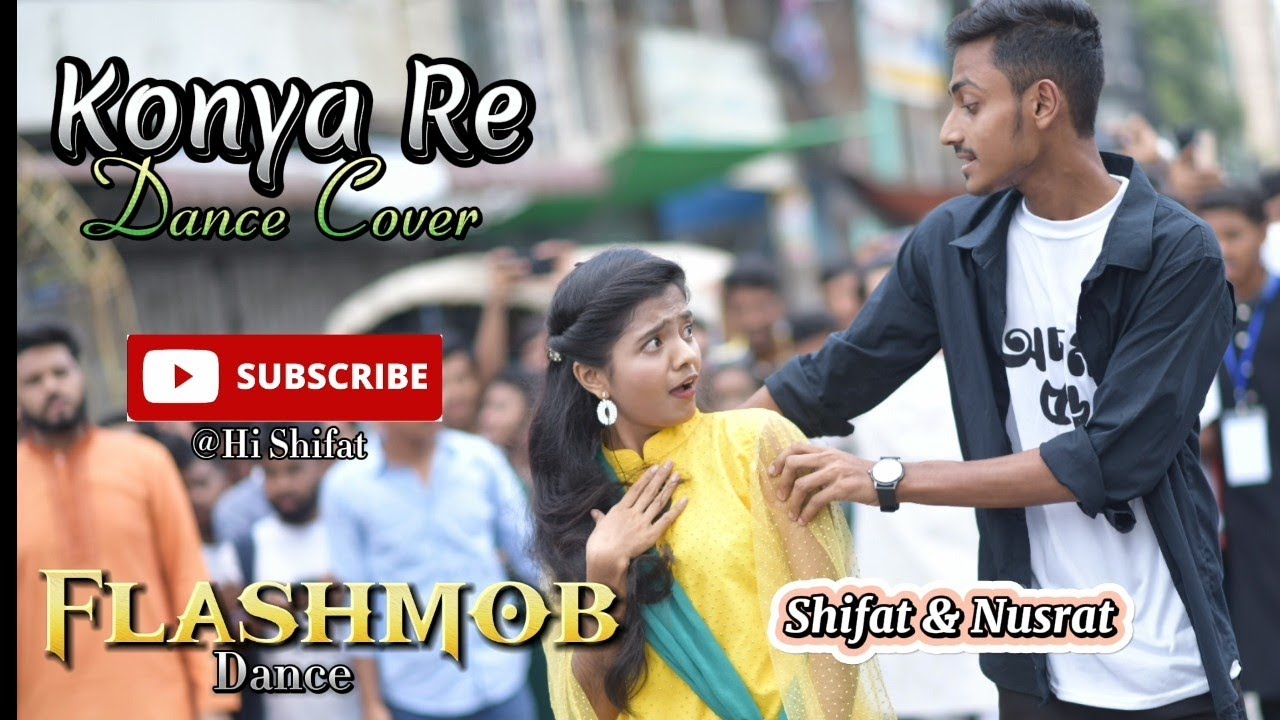 Konya Re Flashmob Dance | Shifat & Nusrat | Couple Dance Video | Shifat ...