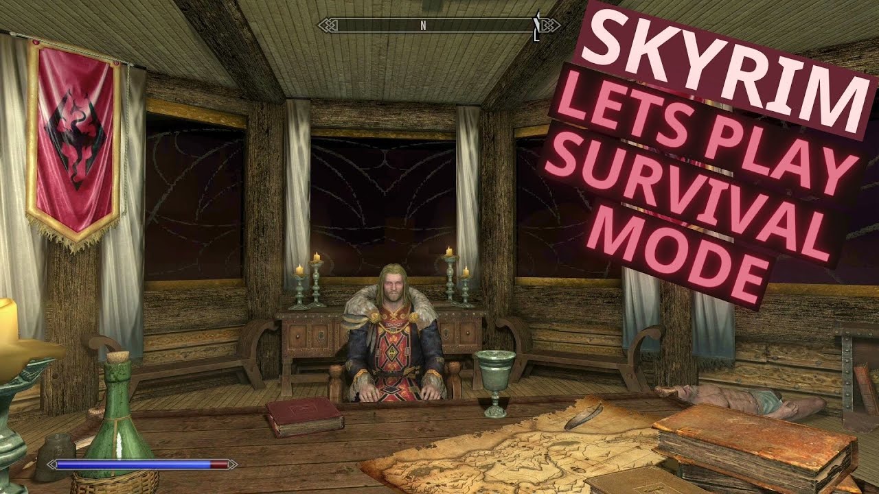 Skyrim Anniversary Edition: Survival Mode Let's Play Episode 43! Dark ...