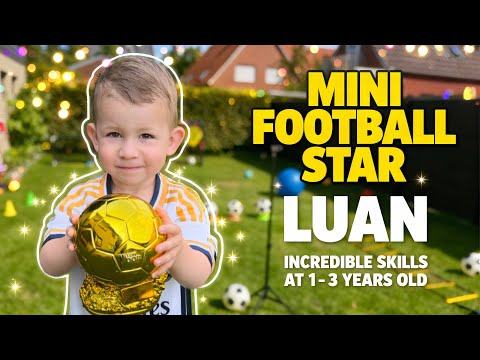 Mini Football Star Luan: Incredible Skills at 1–3 Years Old