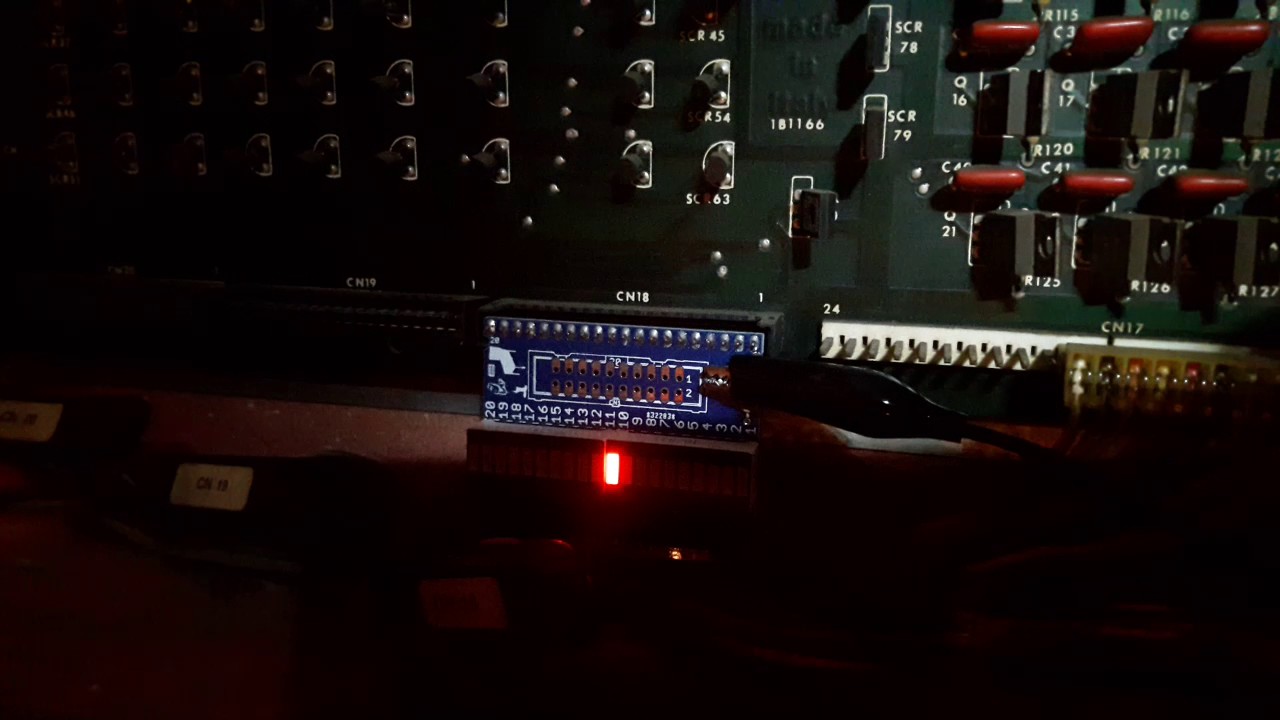LED bargraph test board for lamp output - YouTube
