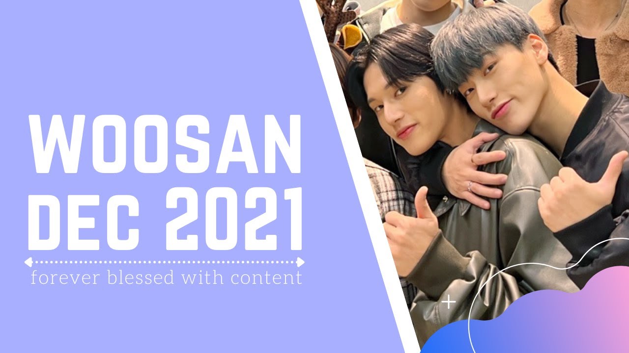 WOOSAN MOMENTS DECEMBER 2021 | ATEEZ SAN & WOOYOUNG - YouTube