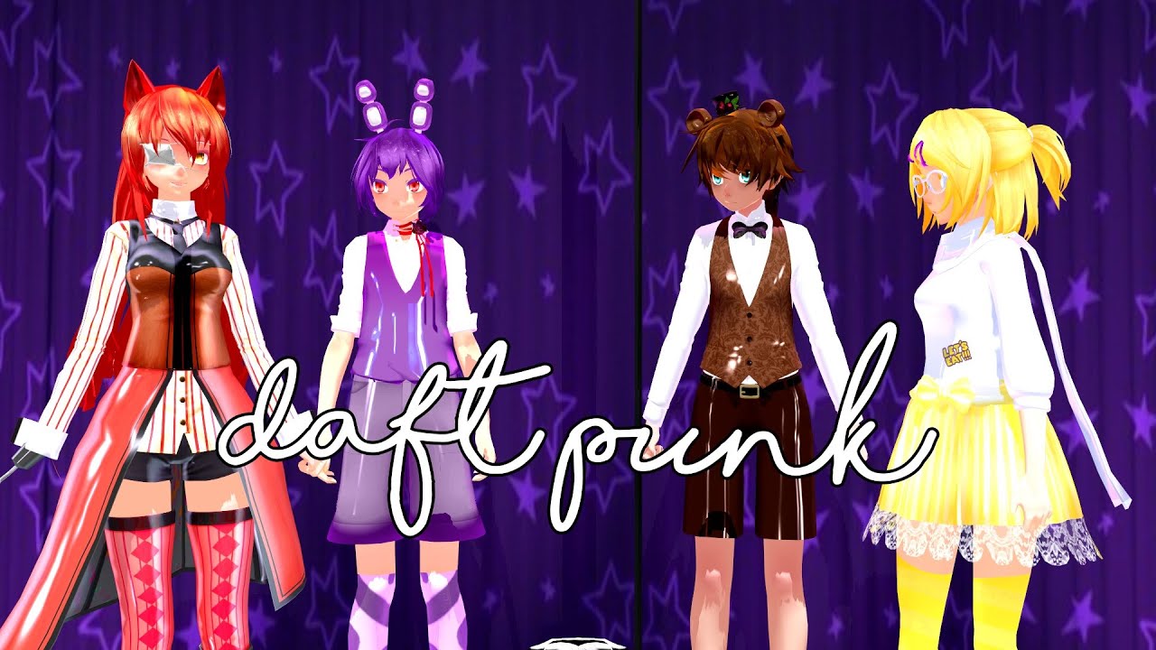 【Five Nights At Freddy's - Daft Punk - Pentatonix】MMD - YouTube