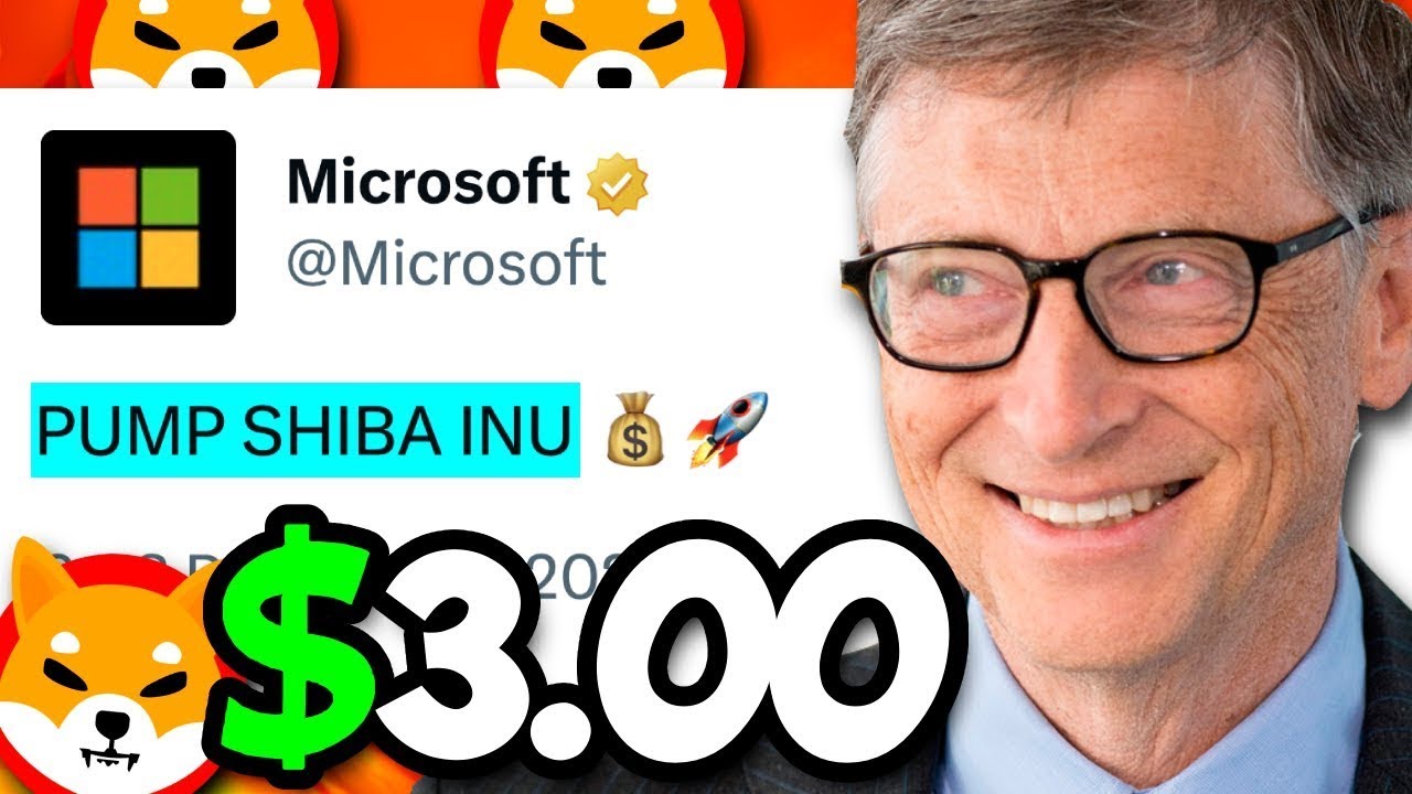 MICROSOFT GENIUS PLAN TO TURN SHIBA INU INTO A $3.00 GIANT!! - SHIBA ...