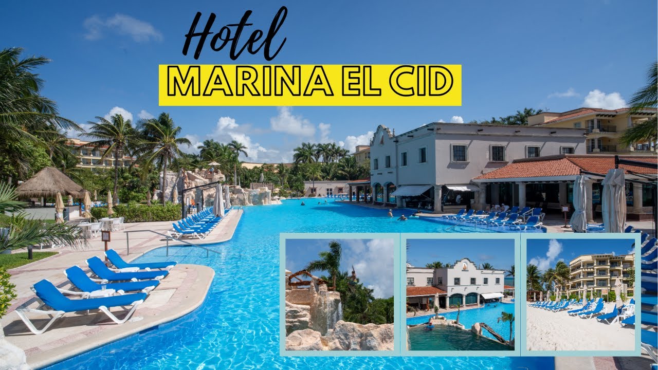 Hotel Marina el Cid Puerto Morelos - YouTube