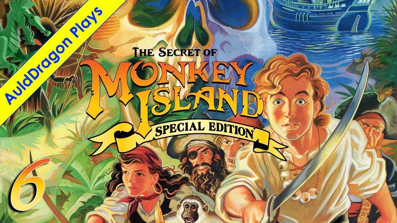 Secret of Monkey Island — Part 6 - The Legendary Treasure! - YouTube