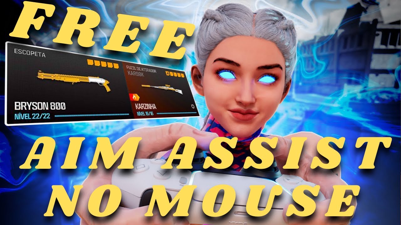 AIM ASSIST NO MOUSE TE DEIXA MUITO BOM - YouTube