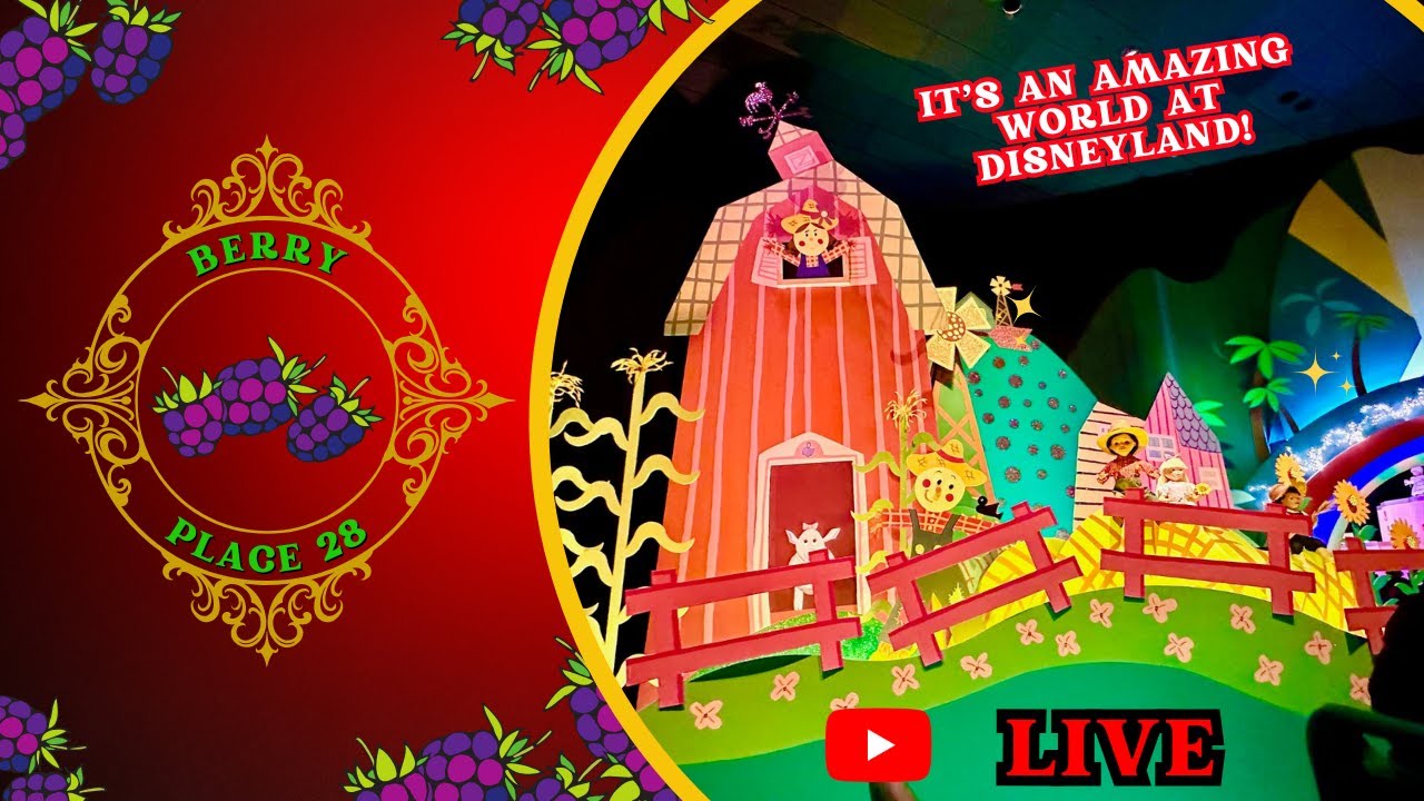 It’s an Amazing World at Disneyland! - YouTube