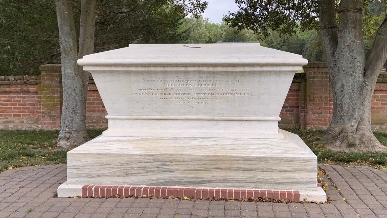 A Visit to Cold Harbor National Cemetery and Garthright House - YouTube