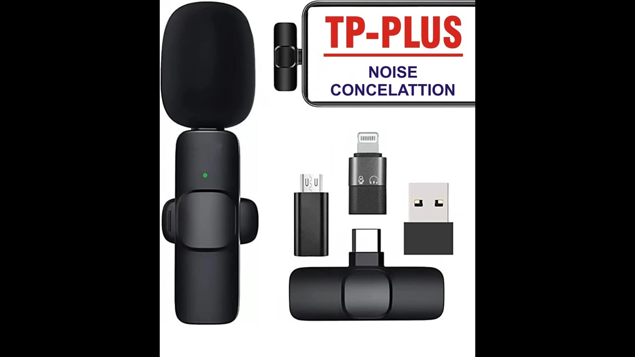 i purchase tp plus wireless microphone for making youtube video - YouTube