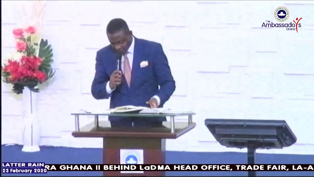LATTER RAIN SERVICE: SUNDAY 23RD FEBRUARY 2020 - YouTube