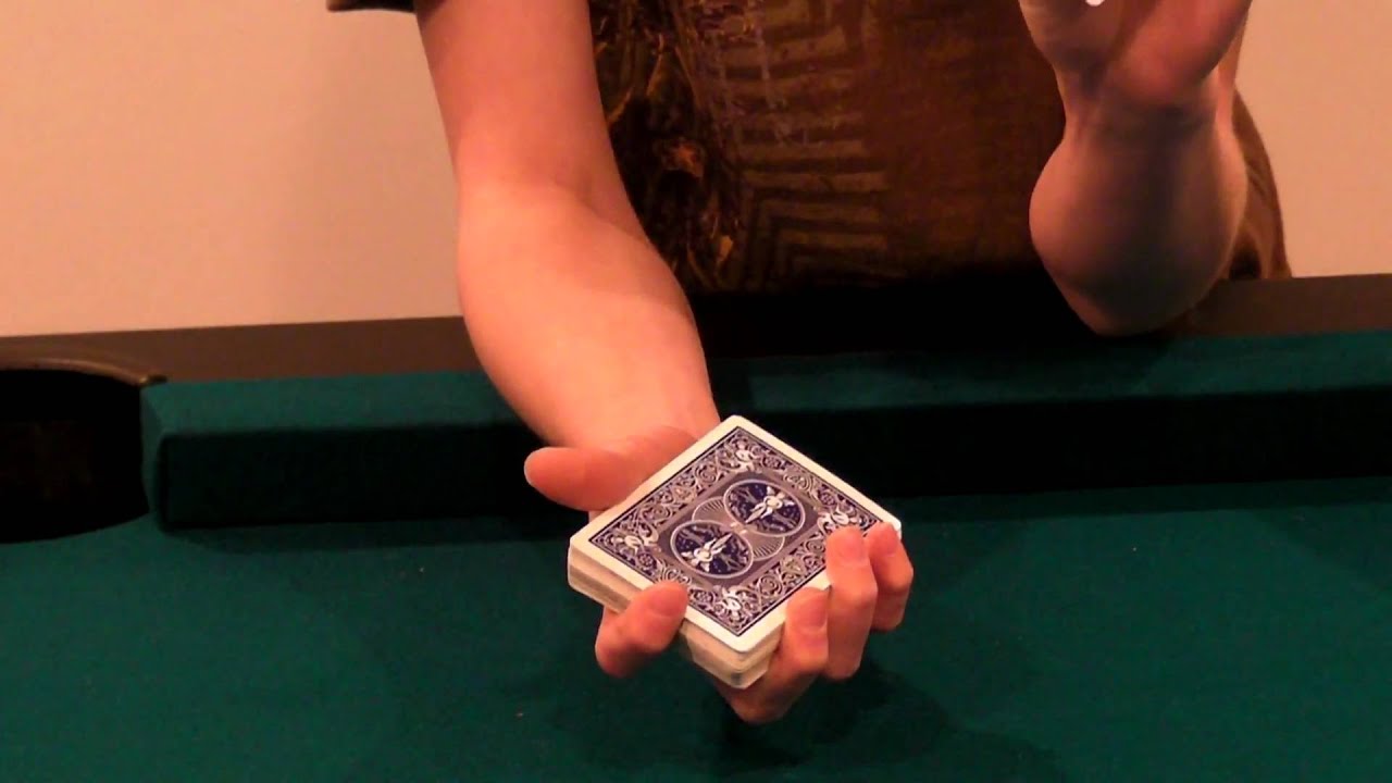 bent card tutorial - YouTube