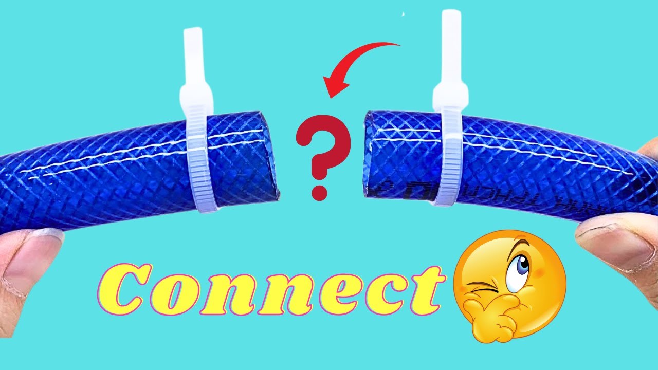 Great Tricks to Connect Two Pipes Without Going Out to Buy an Adapter ...