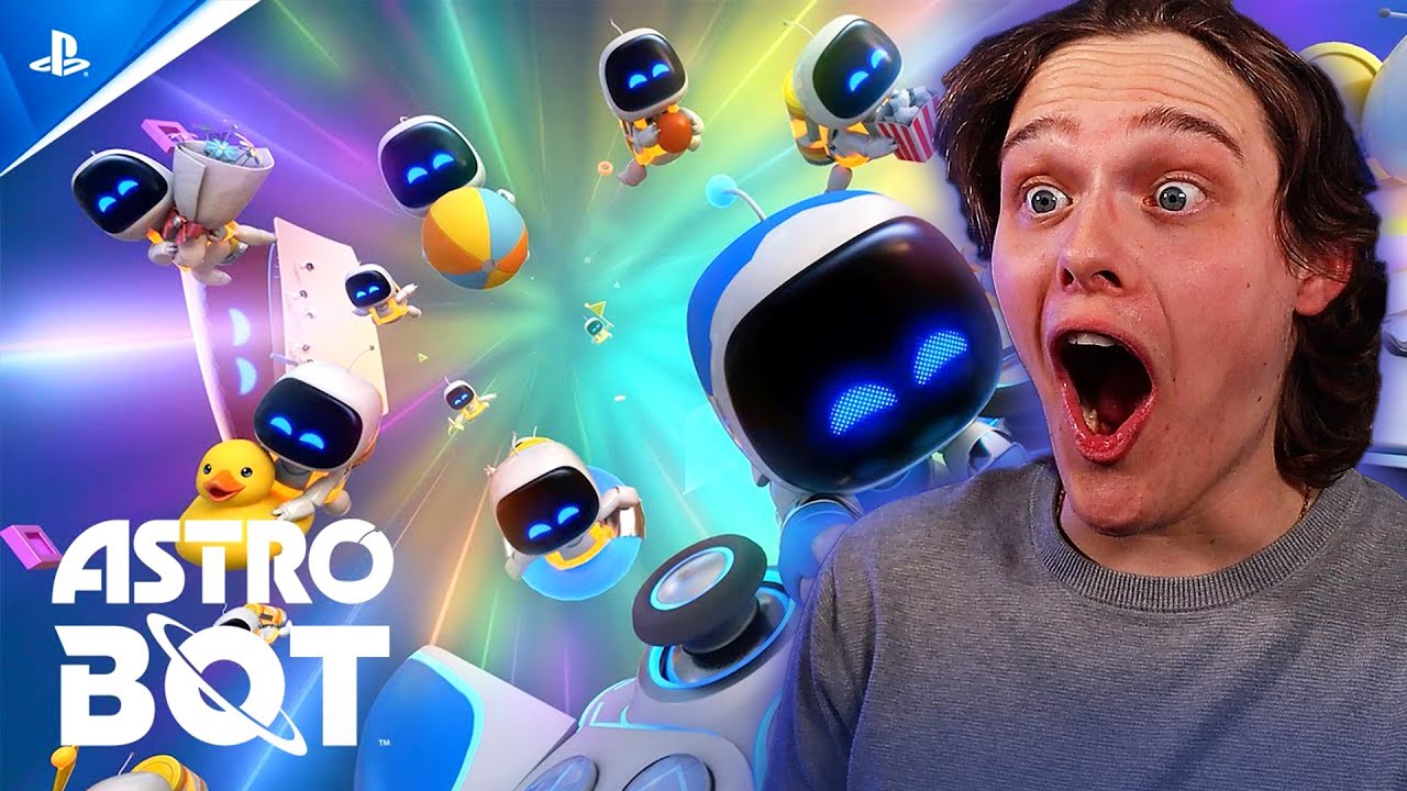 ASTRO BOT Speedrun and Special Bots Trailer REACTION! - YouTube