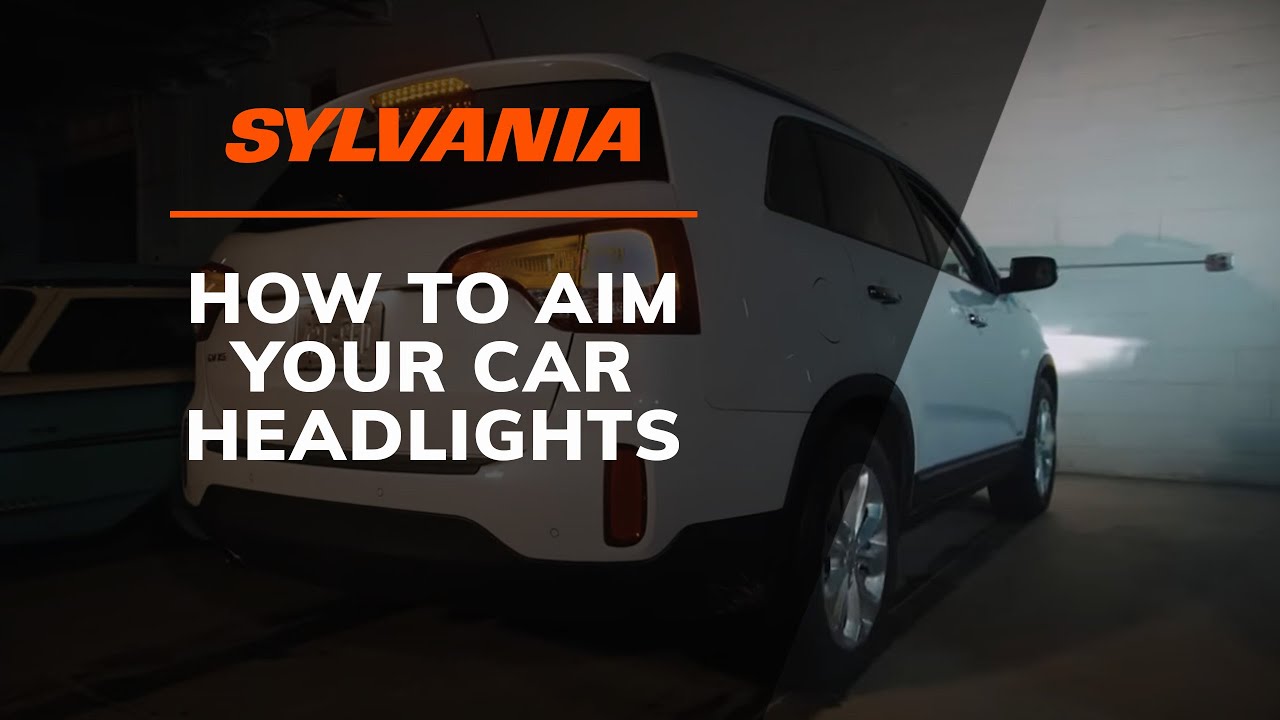How to Aim Your Headlights | Step-by-Step Guide | SYLVANIA - YouTube