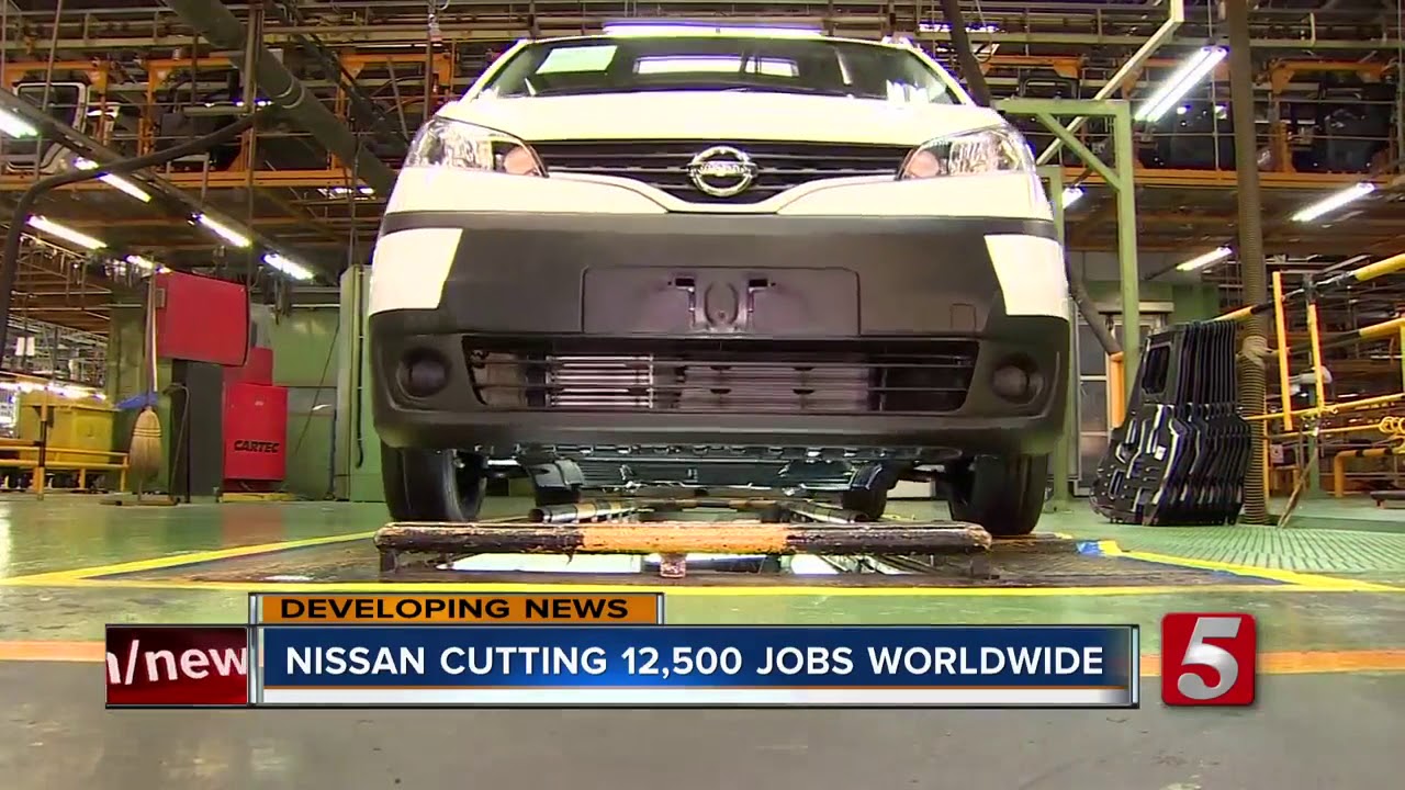 Nissan to cut 12,500 jobs worldwide - YouTube