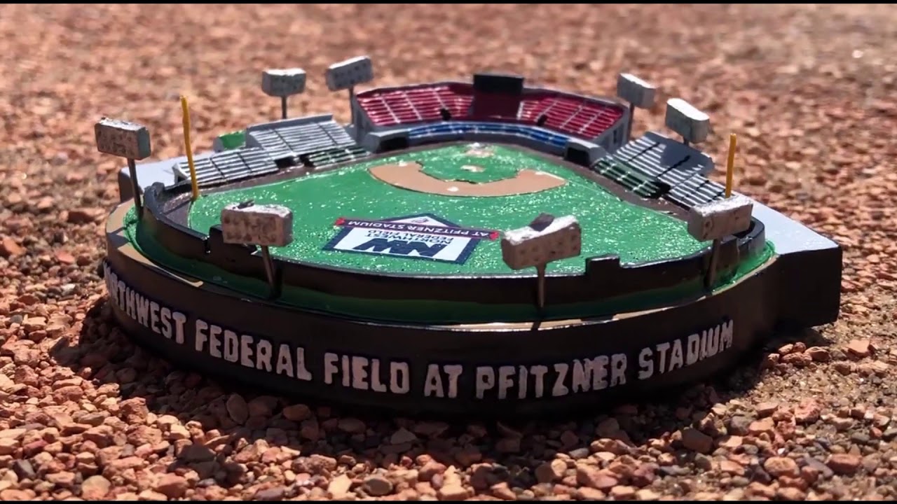 Northwest Federal Field at Pfitzner Stadium Replica Giveaway - YouTube