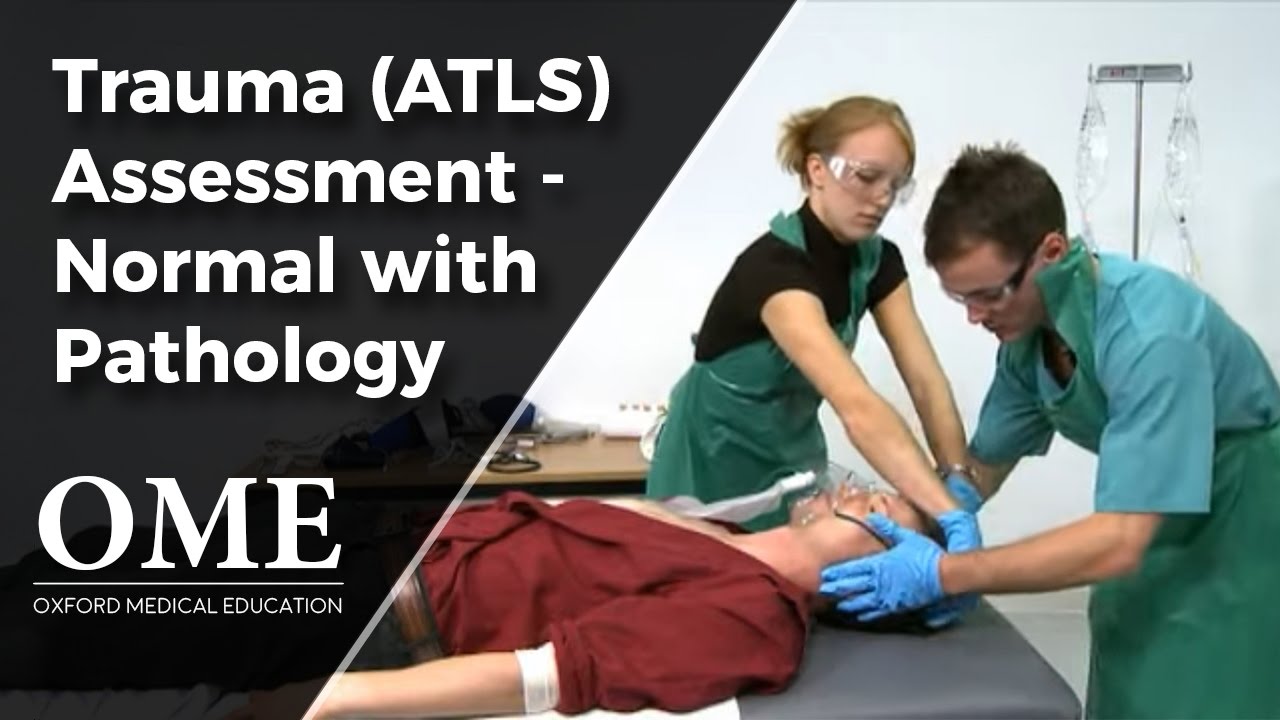 Trauma Assessment - Teaching Scenario (with possible pathology) - YouTube