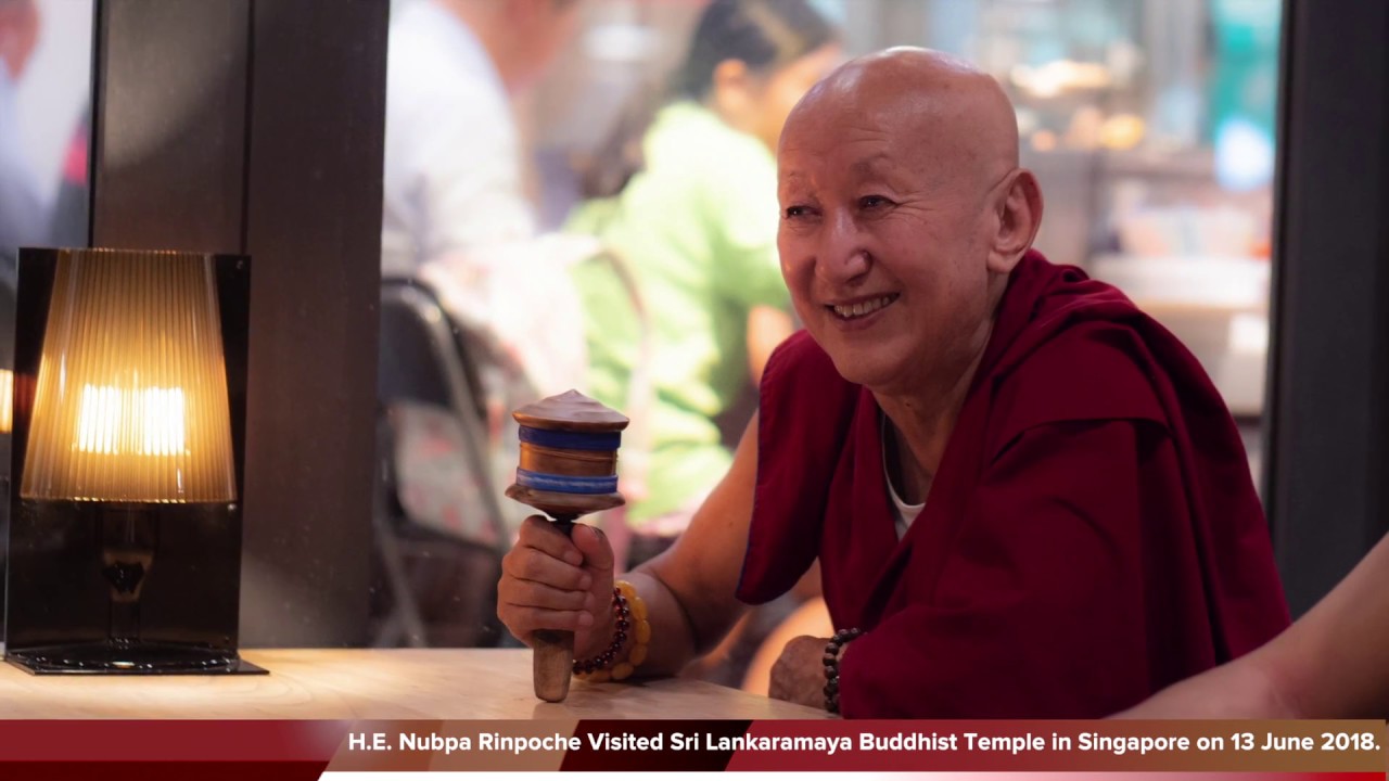 13 June 2018_H.E. Nubpa Rinpoche Visited Sri Lankaramaya Buddhist ...