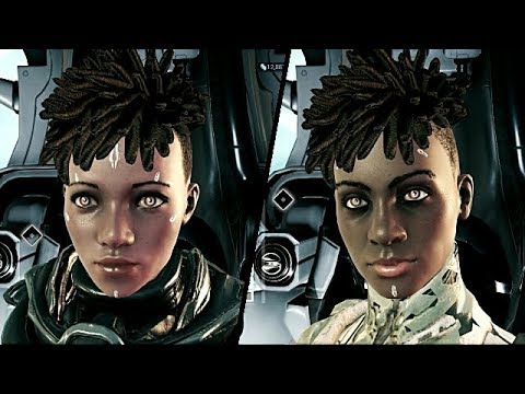 Warframe How to Make Your Operator Look More Beautiful Part 2 - YouTube