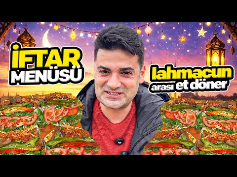 HERŞEY HAZIRSA BAŞLAYALIM!!! İftar menüsü!!!