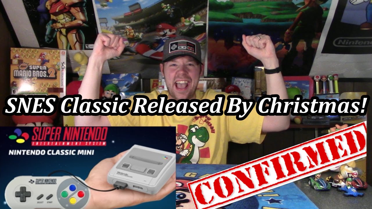 SNES Classic Edition Will Be Released By Christmas! - YouTube