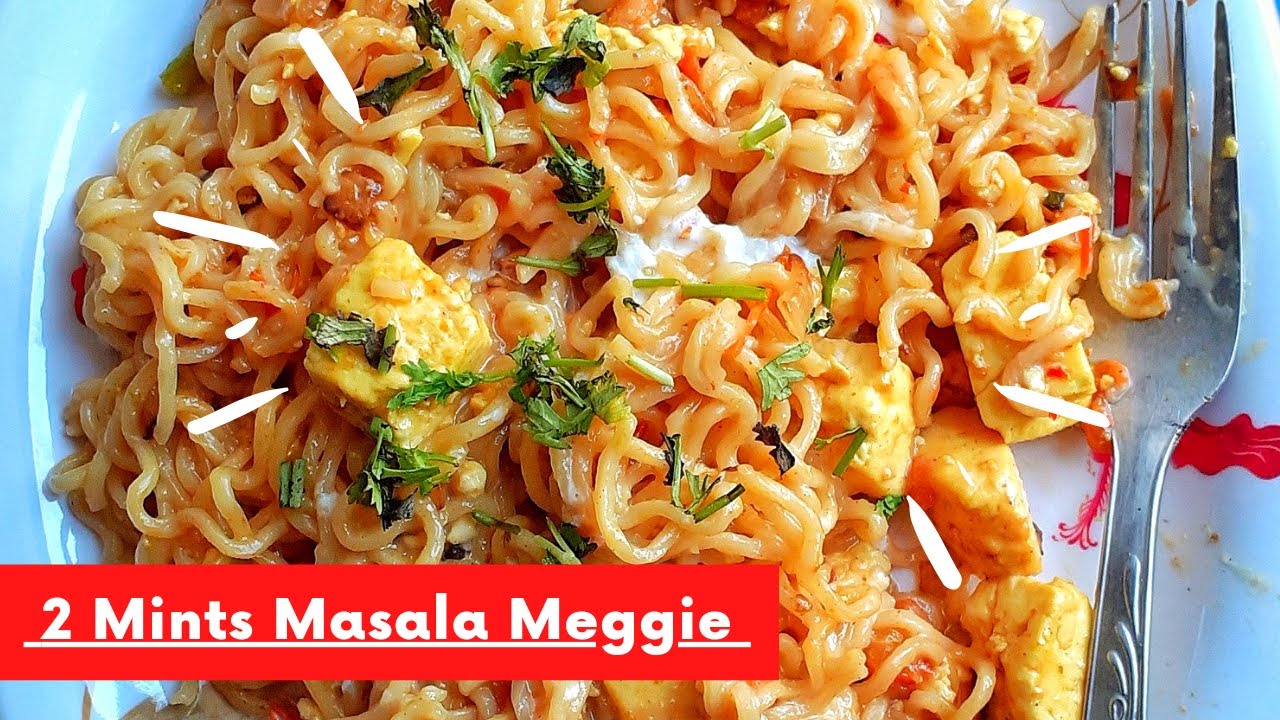 पनीर मसाला Maggi Recipe | Creamy Maggi | 2 मिंट में बनाएं पनीर मसाला ...