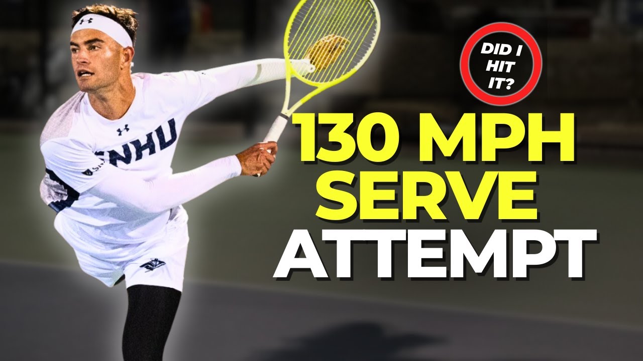 I Trained 19 Days to Hit a 130 MPH Serve - YouTube