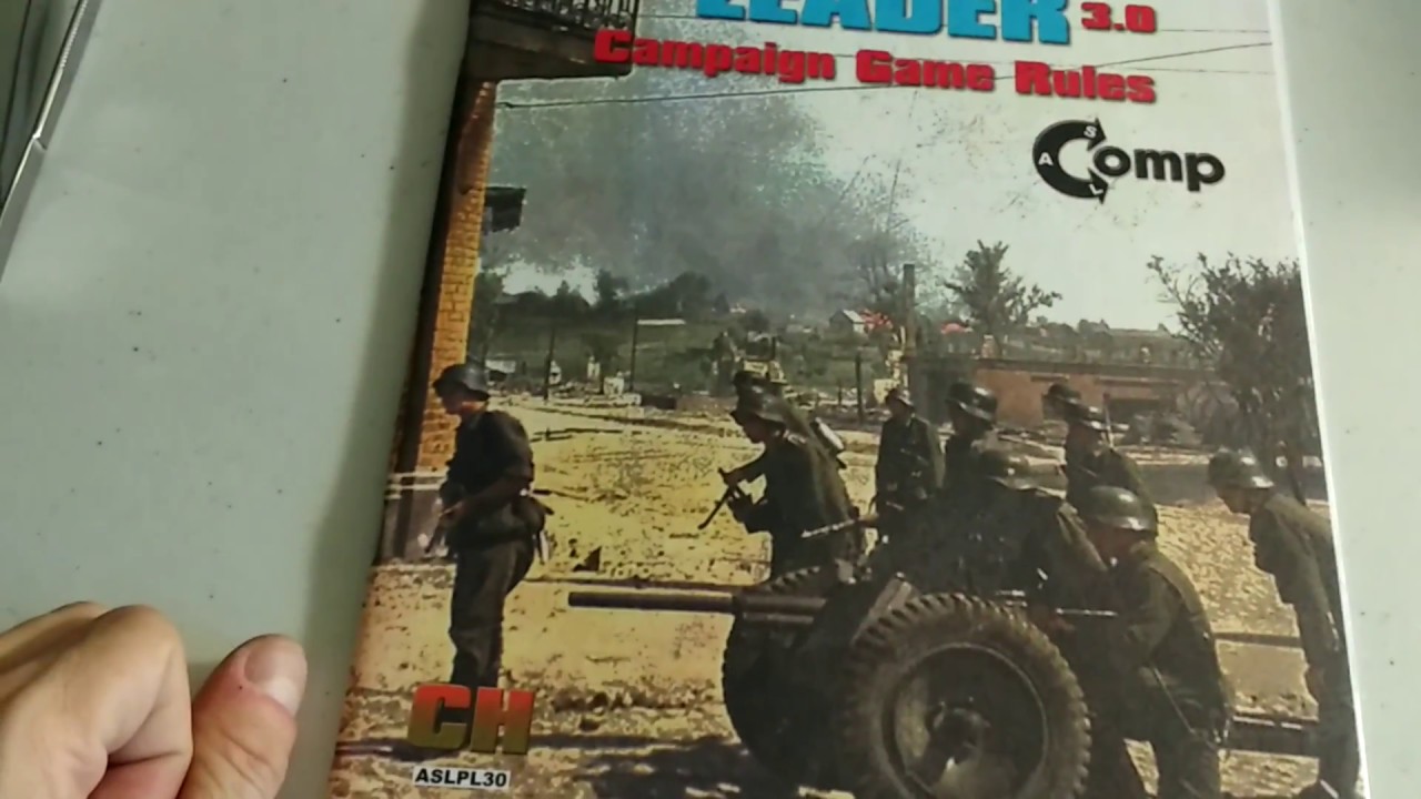 Advanced Squad Leader - Platoon Leader 3.0 Campaign Guide - YouTube