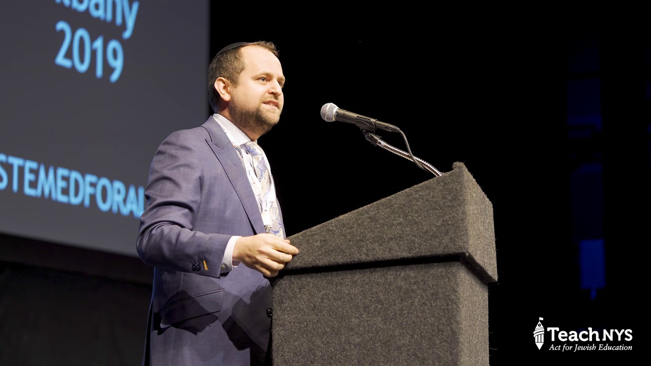 Maury Litwack Speaking at the 2019 Teach NYS Mission to Albany - YouTube