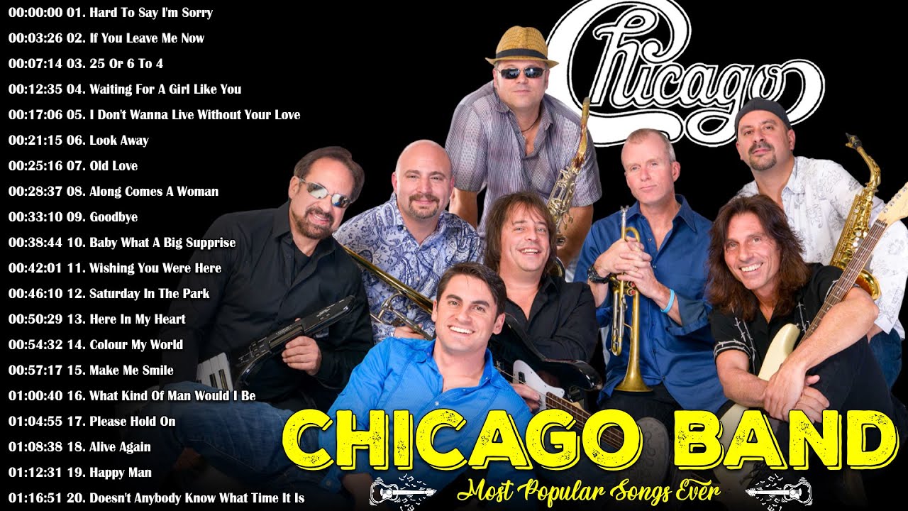 Chicago Band - Chicago Band Greatest Hits Playlist - Ultimate Soft Rock ...
