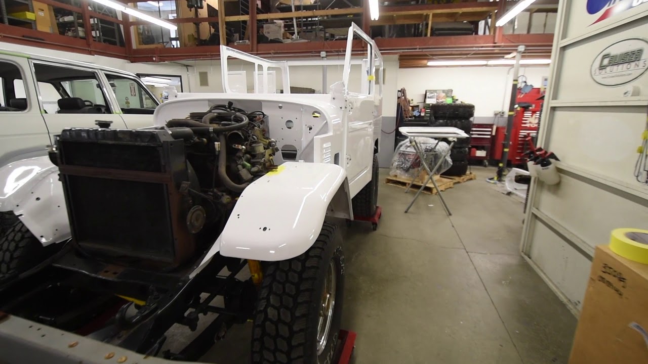 1979 FJ40 Aluminum Cowl and Restoration- 030 - YouTube