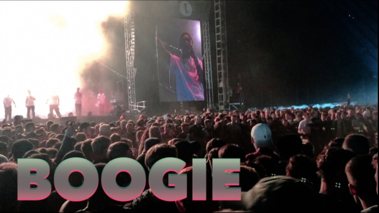 BROCKHAMPTON performing "BOOGIE" LIVE at Leeds festival 2018 (BIG MOSH ...