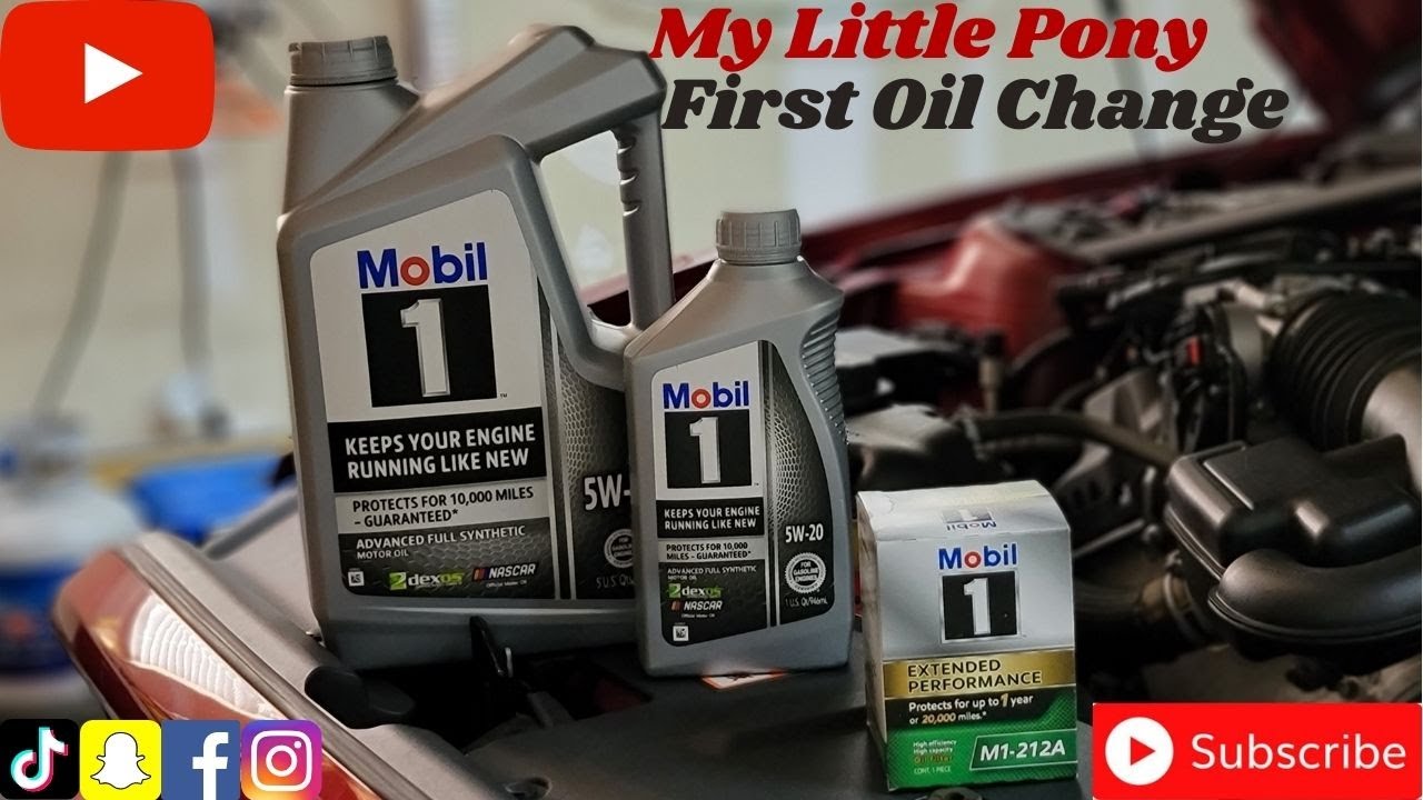 ***MLP Oil Change*** (2014 Mustang 3.7) - YouTube