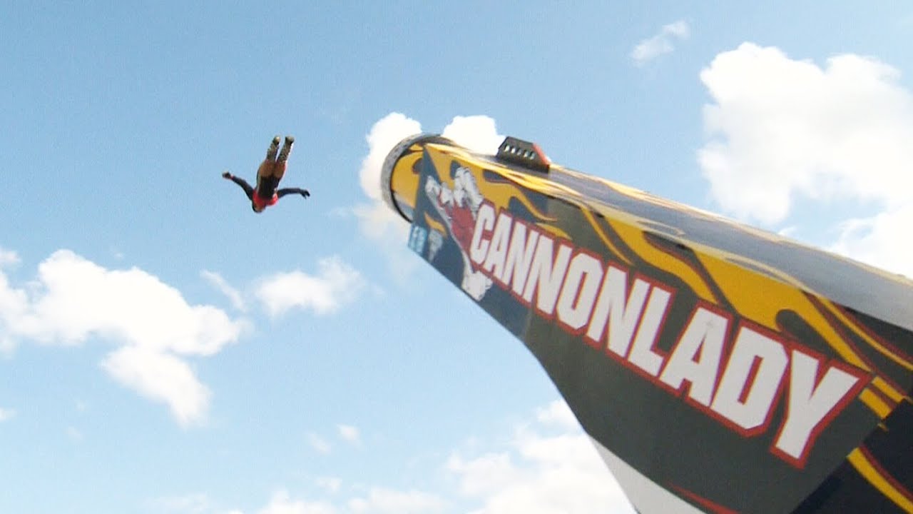 Cannon Lady! Daredevil mom brings high-adrenaline stunt to Calgary ...