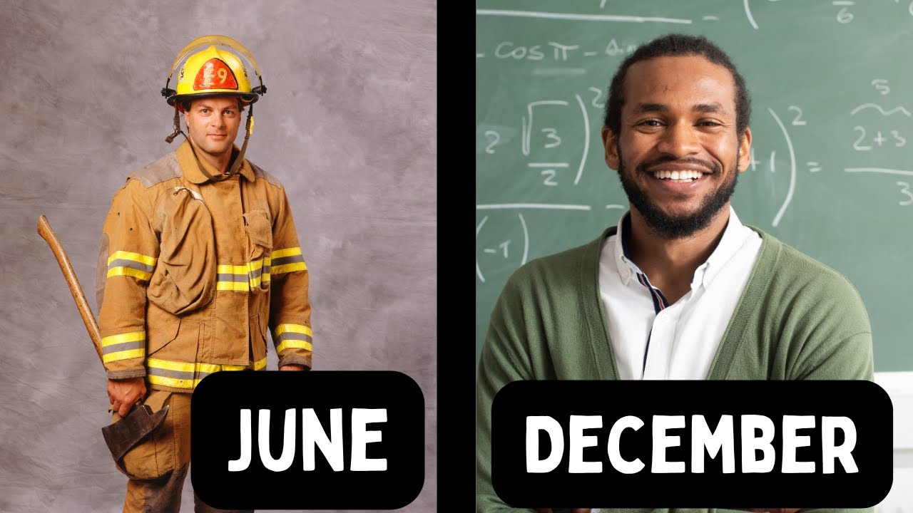 Your Birth Month as Your Job - YouTube