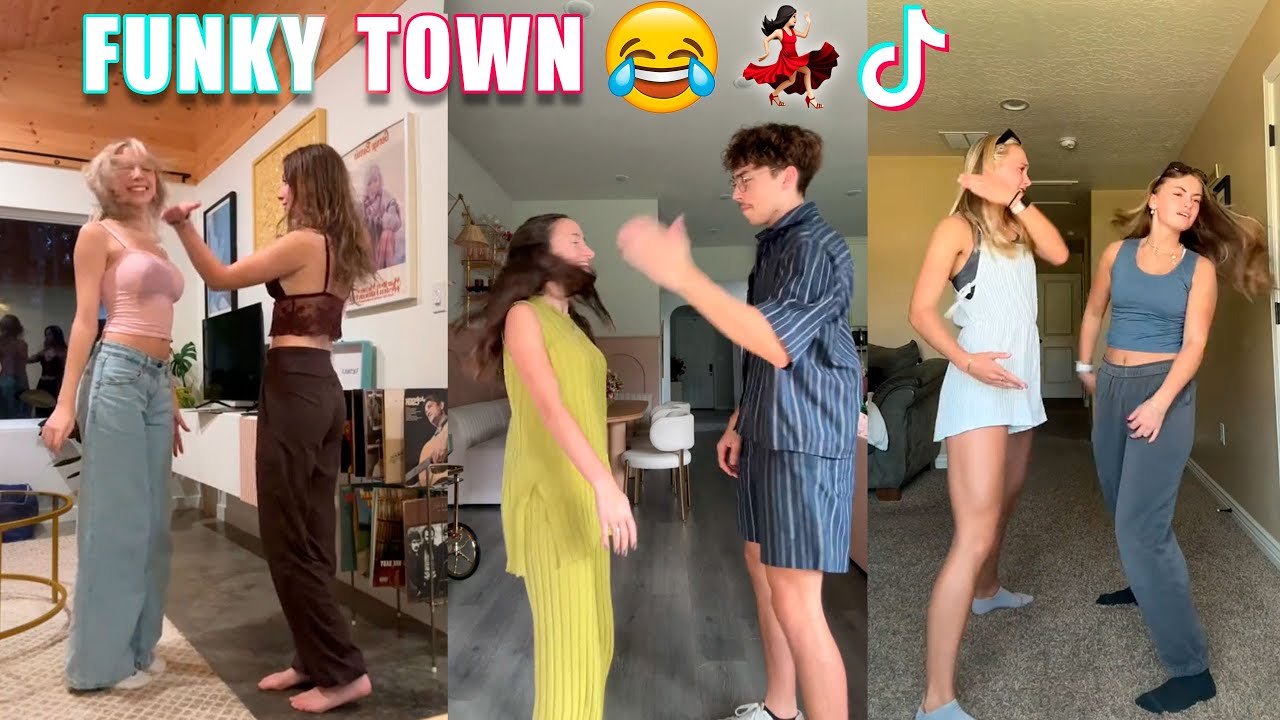 Funky Town Challenge TikTok Compilation - Funny Dances 2024 - YouTube