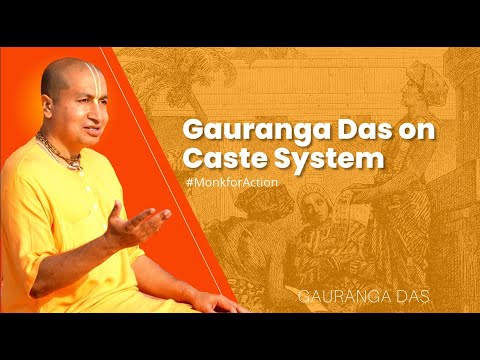 Gauranga Das on Caste System | Gauranga Das destroys myths on caste ...