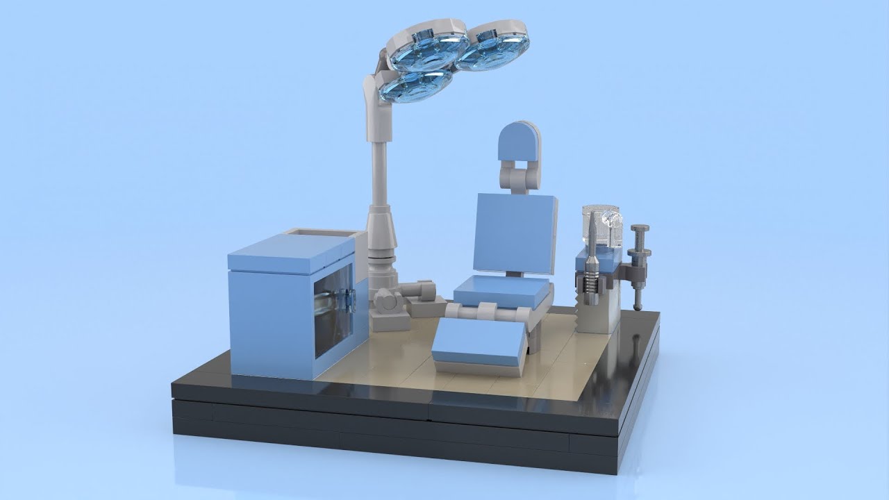 LEGO Dentist Office Diorama! 🦷 Tiny Smiles in Every Brick 🧱😁 - YouTube