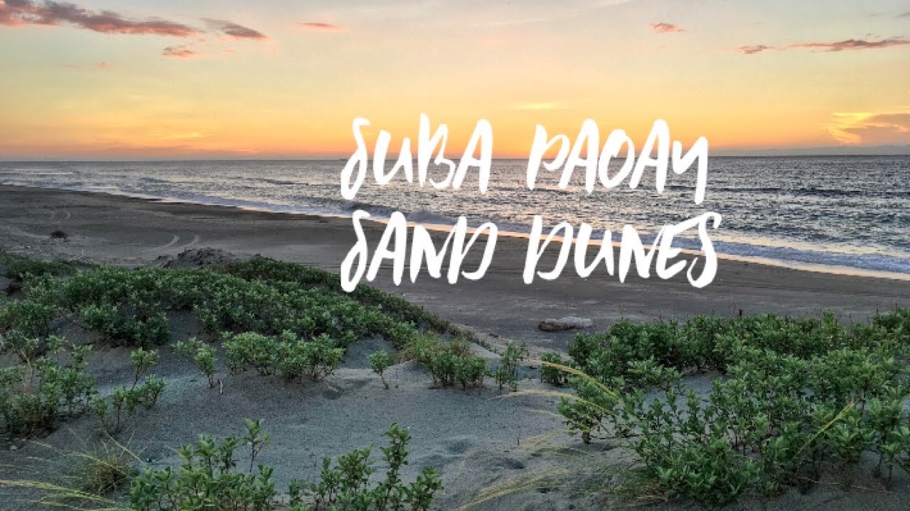 Suba Paoay Sand Dunes October Sunset || Ilocos Norte, Philippines 🇵🇭 ...