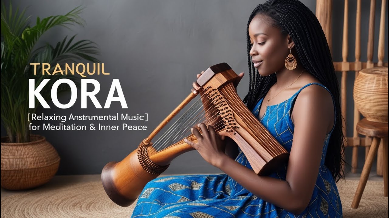 🎶 Tranquil Kora Instrumental Music 🌍 | Relaxing African Harp Sounds for ...