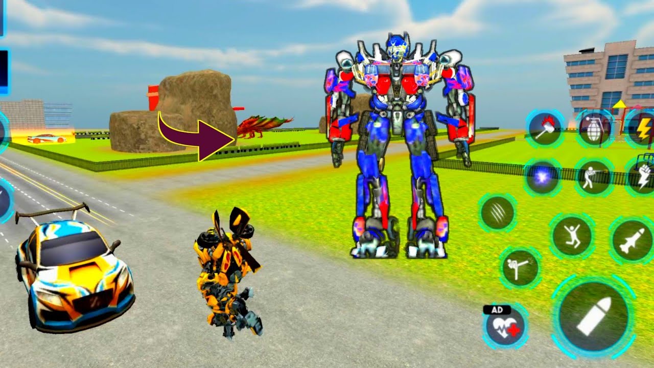Optimus Prime Multiple Transformation Robot Games 2023 - Android ...