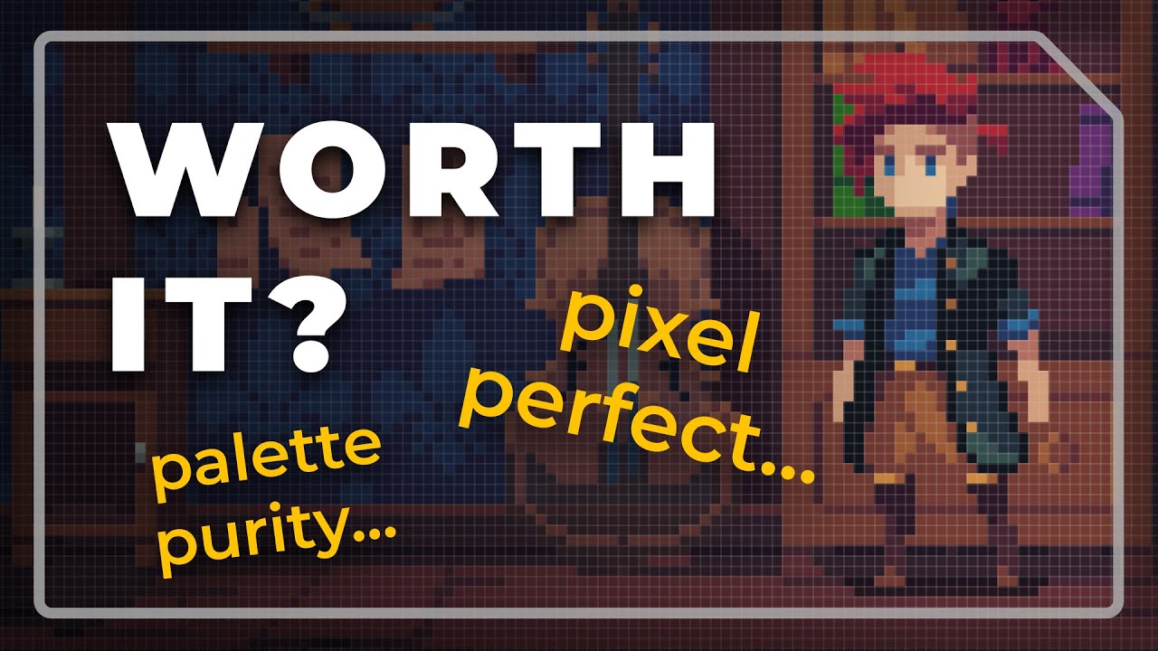 The Pixel Art rules you SHOULD break! - YouTube