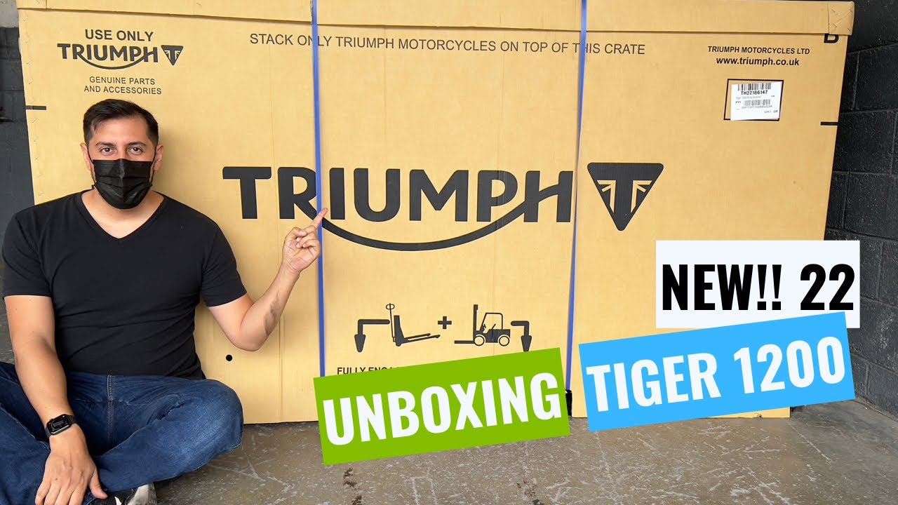 Unboxing New Tiger 1200 Rally Explorer 2022 - The Beast! o la mamalona ...