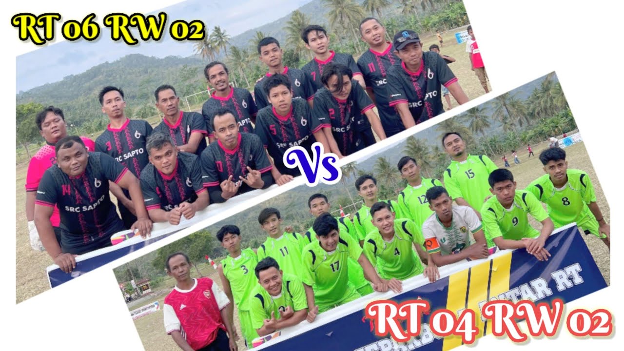 🔴 RT 04 RW 02 vs RT 06 RW 02 || Pertandingan sepakbola antar RT sekadus ...