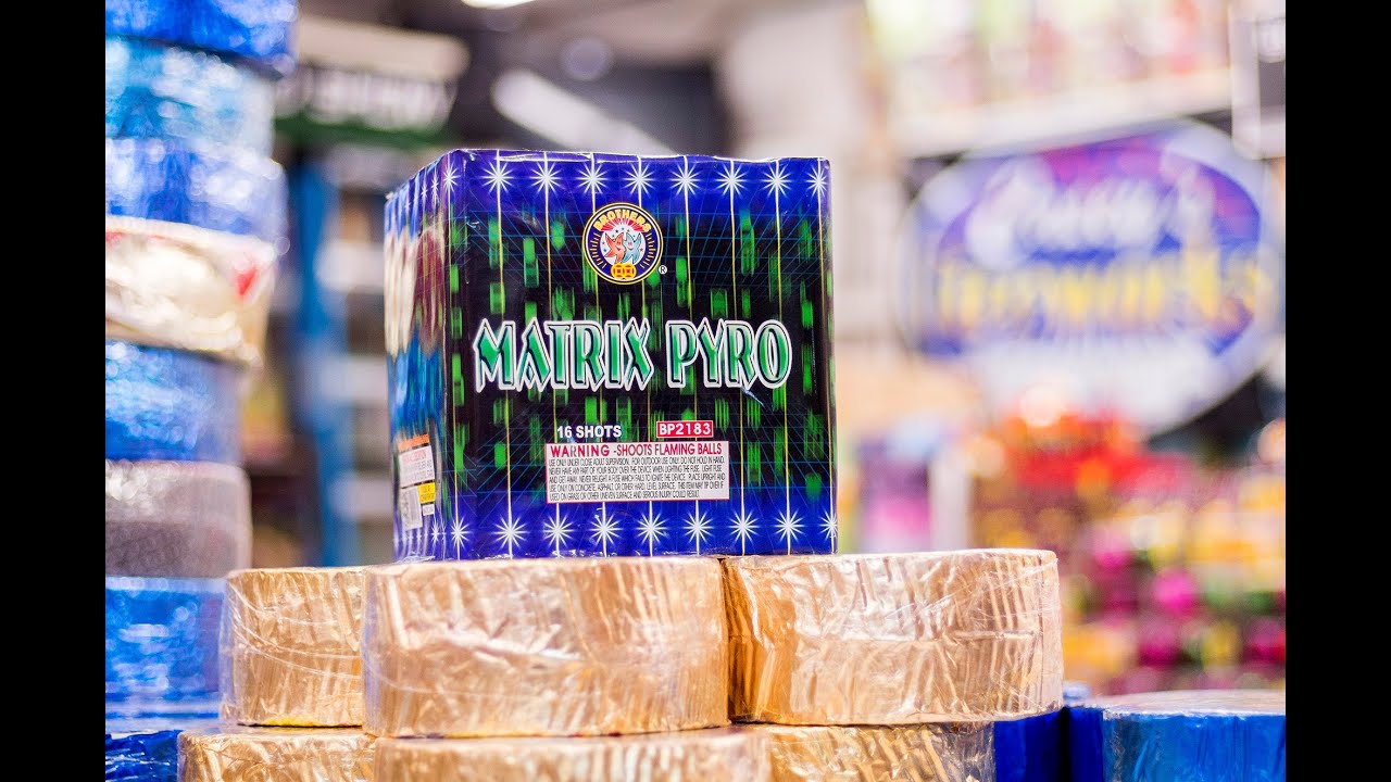 Matrix Pyro – Casey's Fireworks - YouTube