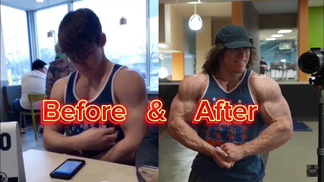 Before And After Sam Sulek Outstanding Youtube